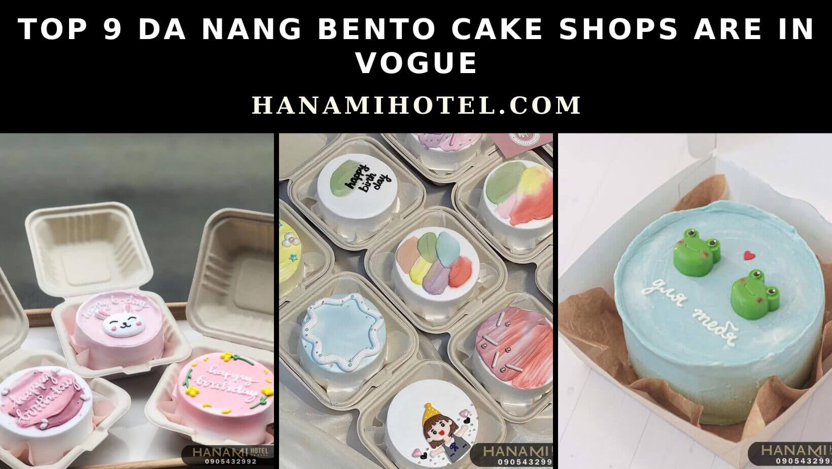 Top 9 Da Nang Bento Cake Shops Are In Vogue - HanamiHotel.Com